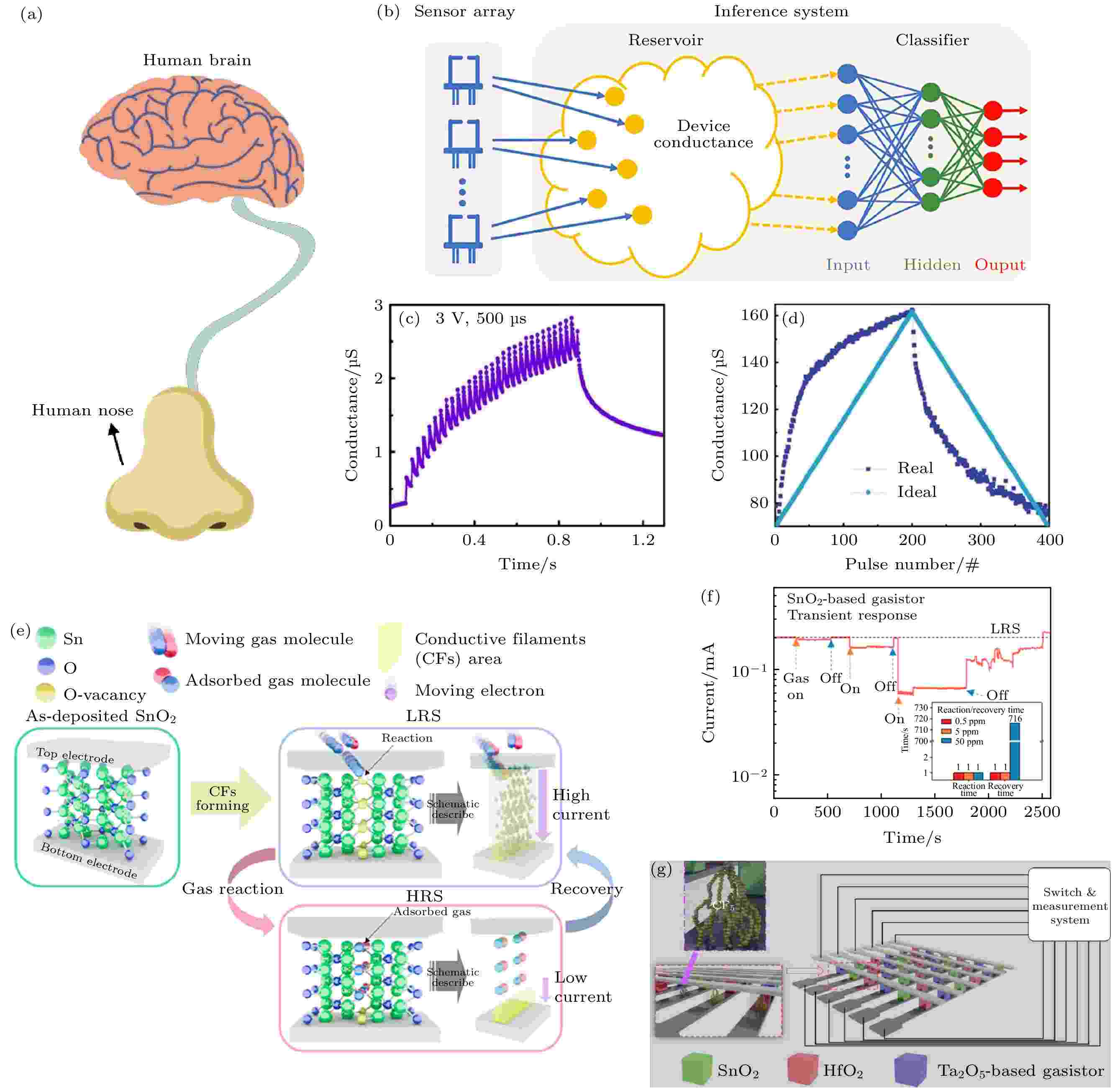 Multimode modulated memristors for in-sensor computing system