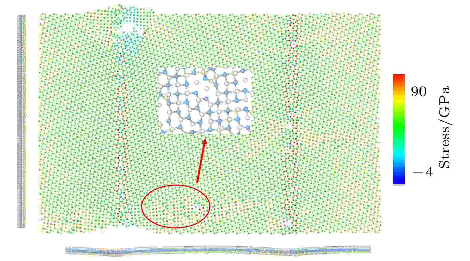 Molecular dynamics simulation study on mechanical properties of Janus ...
